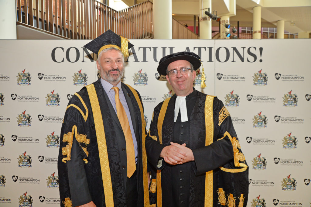 Revd Richard Coles joins graduating students as he officially becomes ...