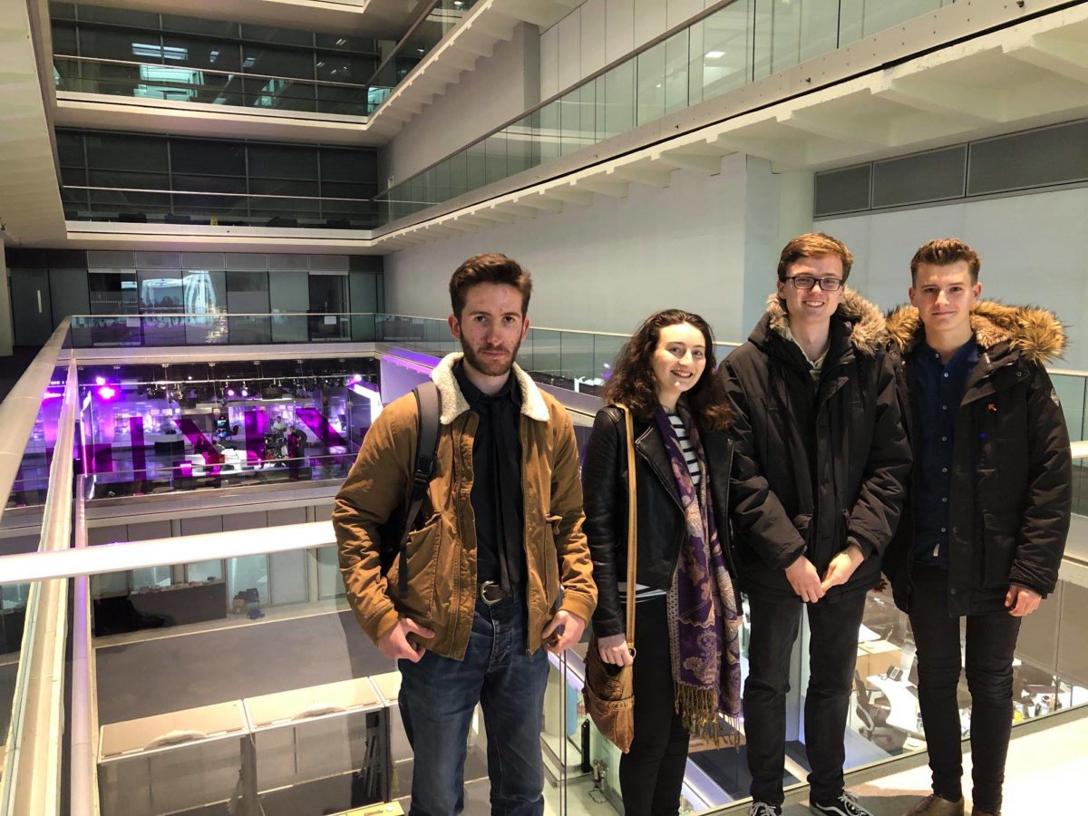 Journalism students go behind the headlines at ITN HQ | UON