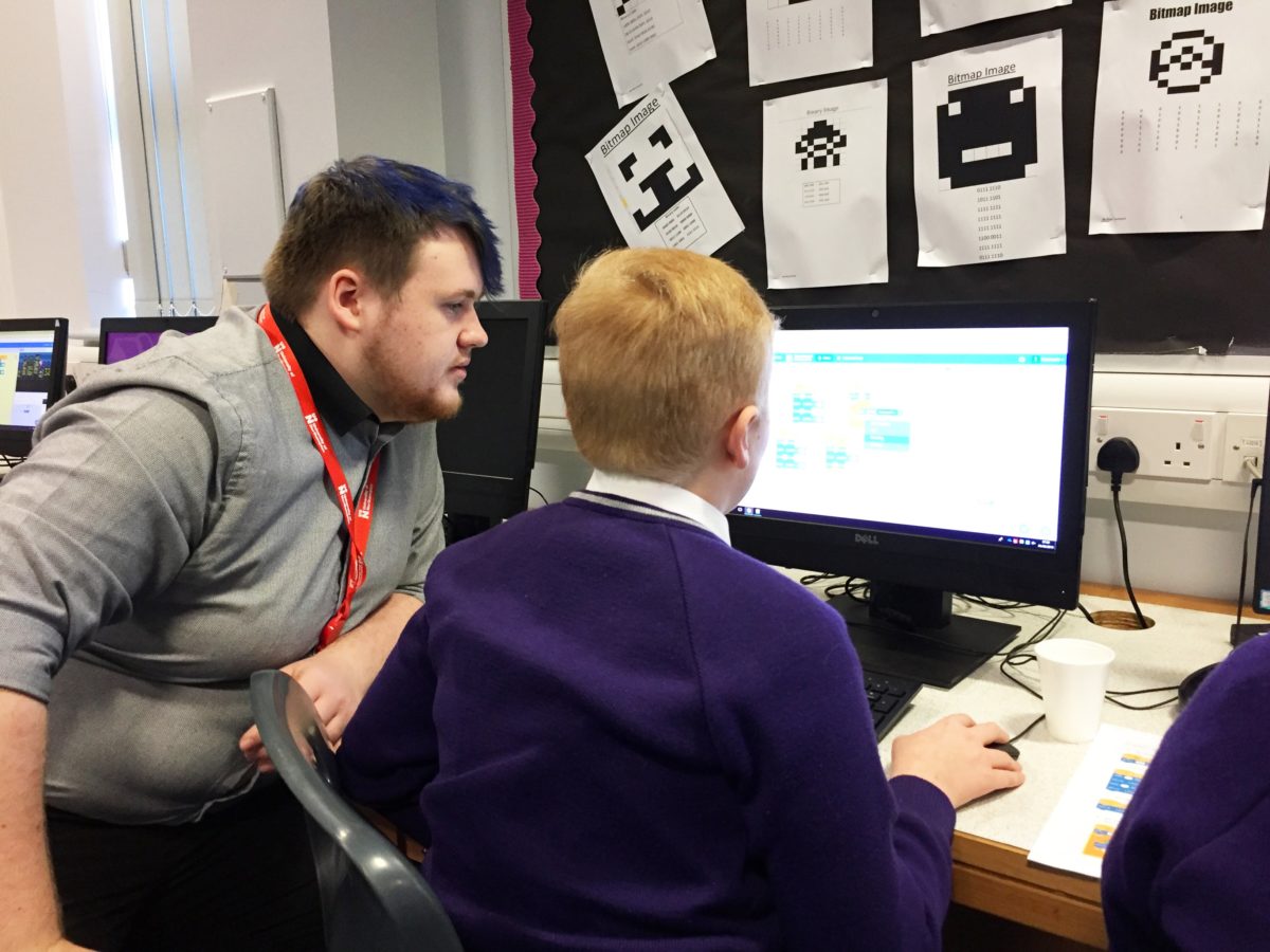 Tom finds out how our students are helping school pupils to crack ...