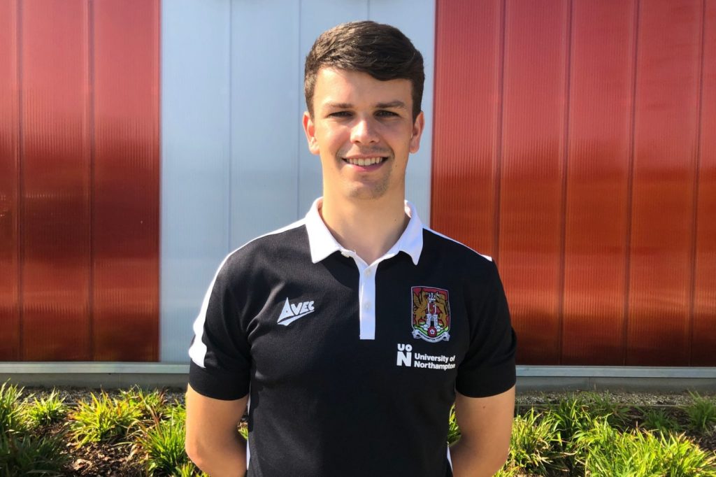 Sports graduate geared up for success after Cobblers Academy placement ...