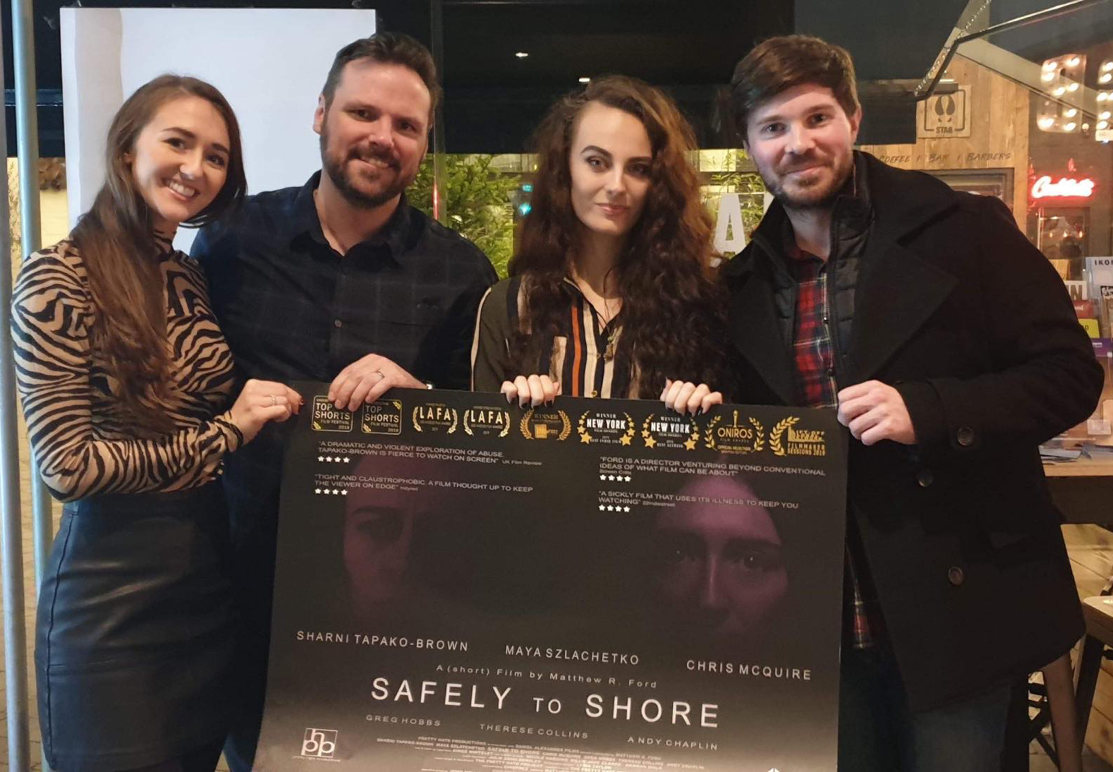 And the FOUR awards for best actor go to… …graduate Sharni | UON