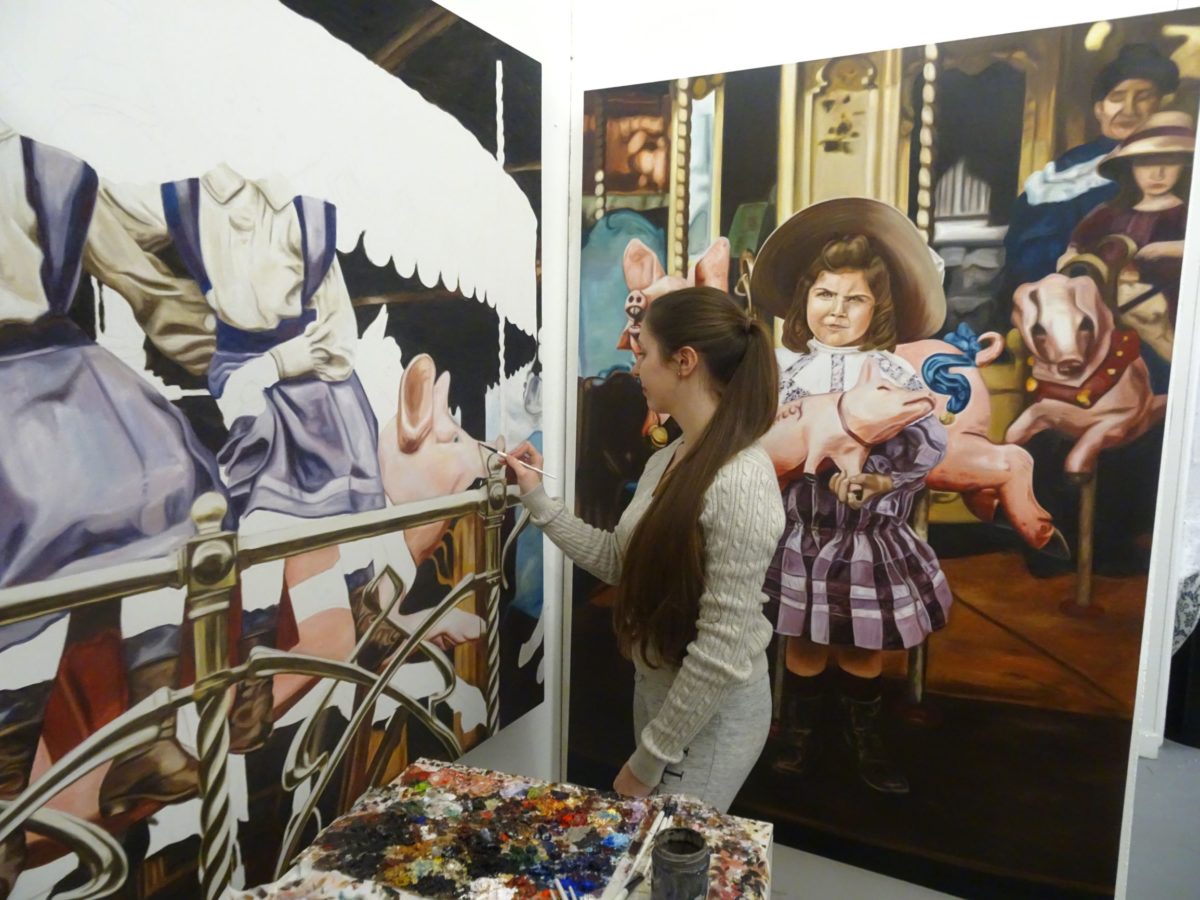 Social media is the silver lining for lockdown artist Gina | UON