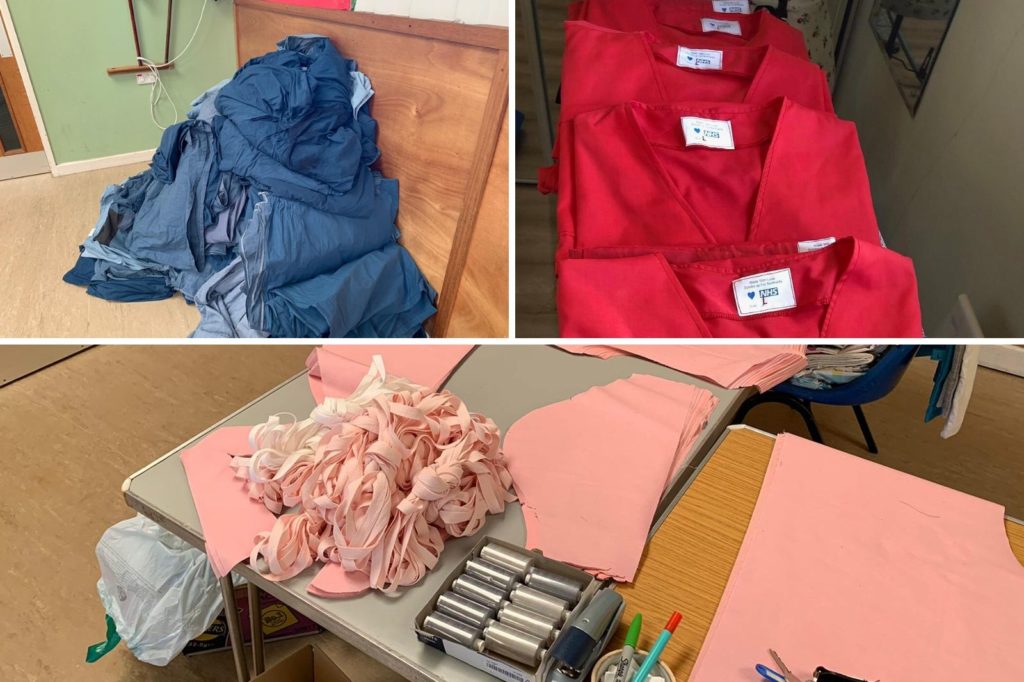 Leather centre ‘Scrubs Up’ for NHS clothing initiative | UON