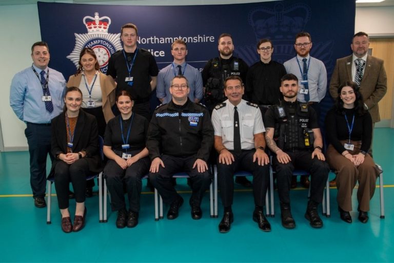 Northamptonshire’s first Police Constable Degree Apprentices graduate | UON