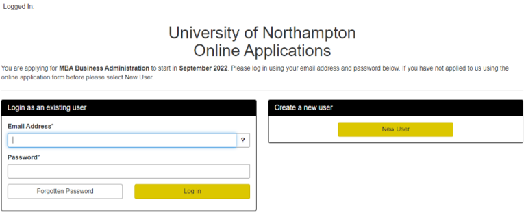 How to Apply Directly to UON | University of Northampton
