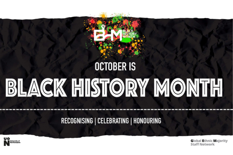 University of Northampton celebrates Black History Month | UON