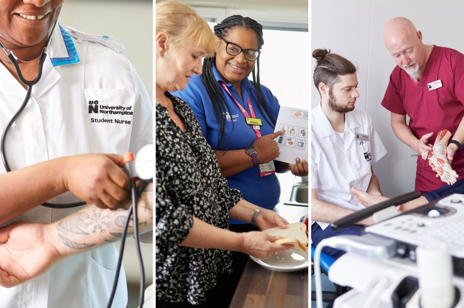Health staff & students give thanks to the NHS | UON