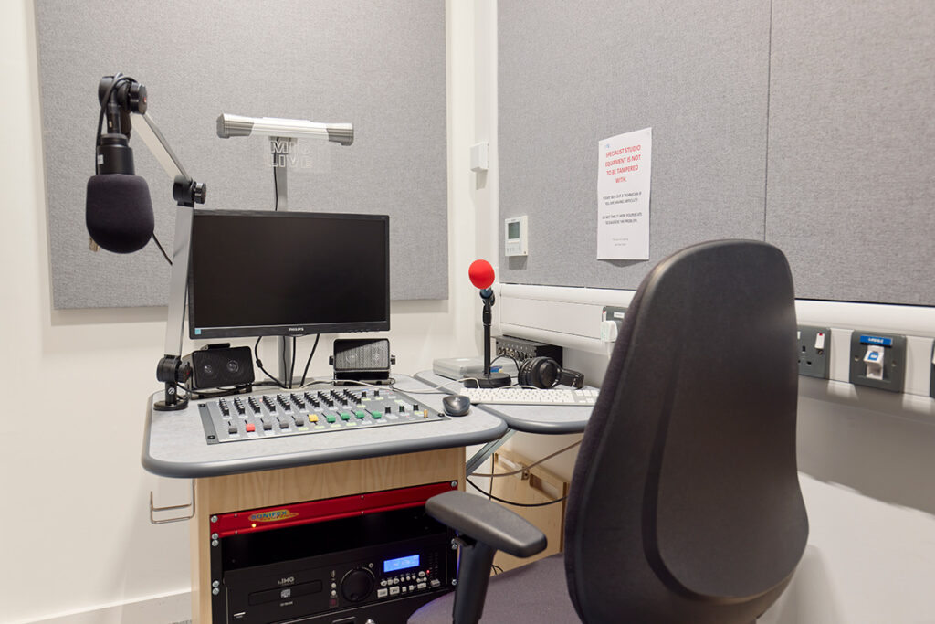 Media suites | University of Northampton